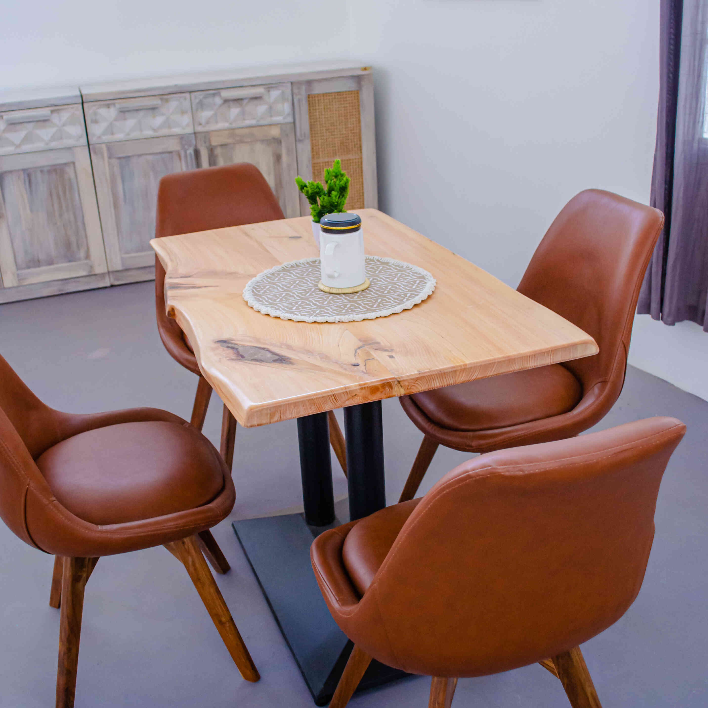 Double Pole Cafe Table