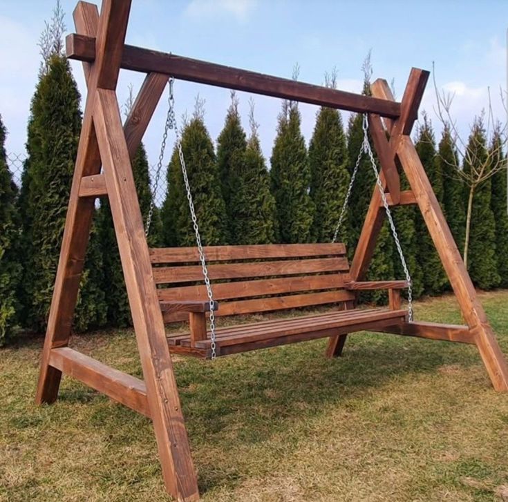 Swings Custom Wooden Swing Chairs – Garden & Patio Swings Made in Nepal ...